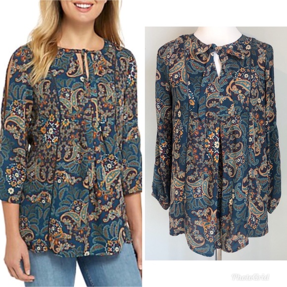 Vintage America | Tops | Vintage America Blues Zoey Top Cold Shoulder ...